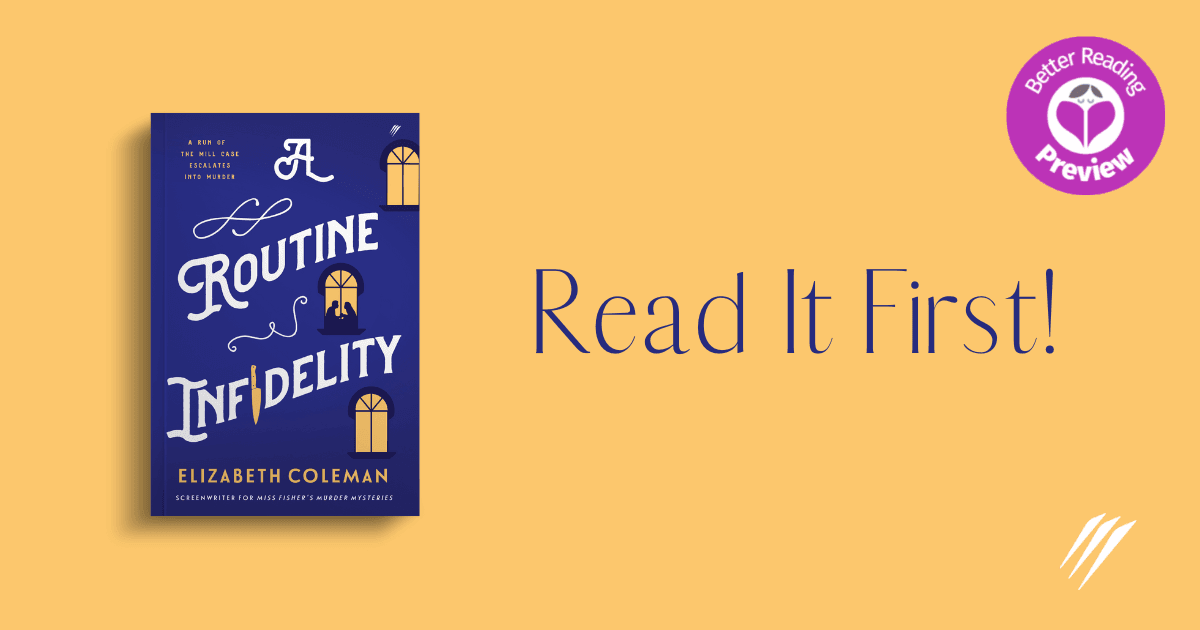 Your Preview Verdict: A Routine Infidelity by Elizabeth Coleman ...