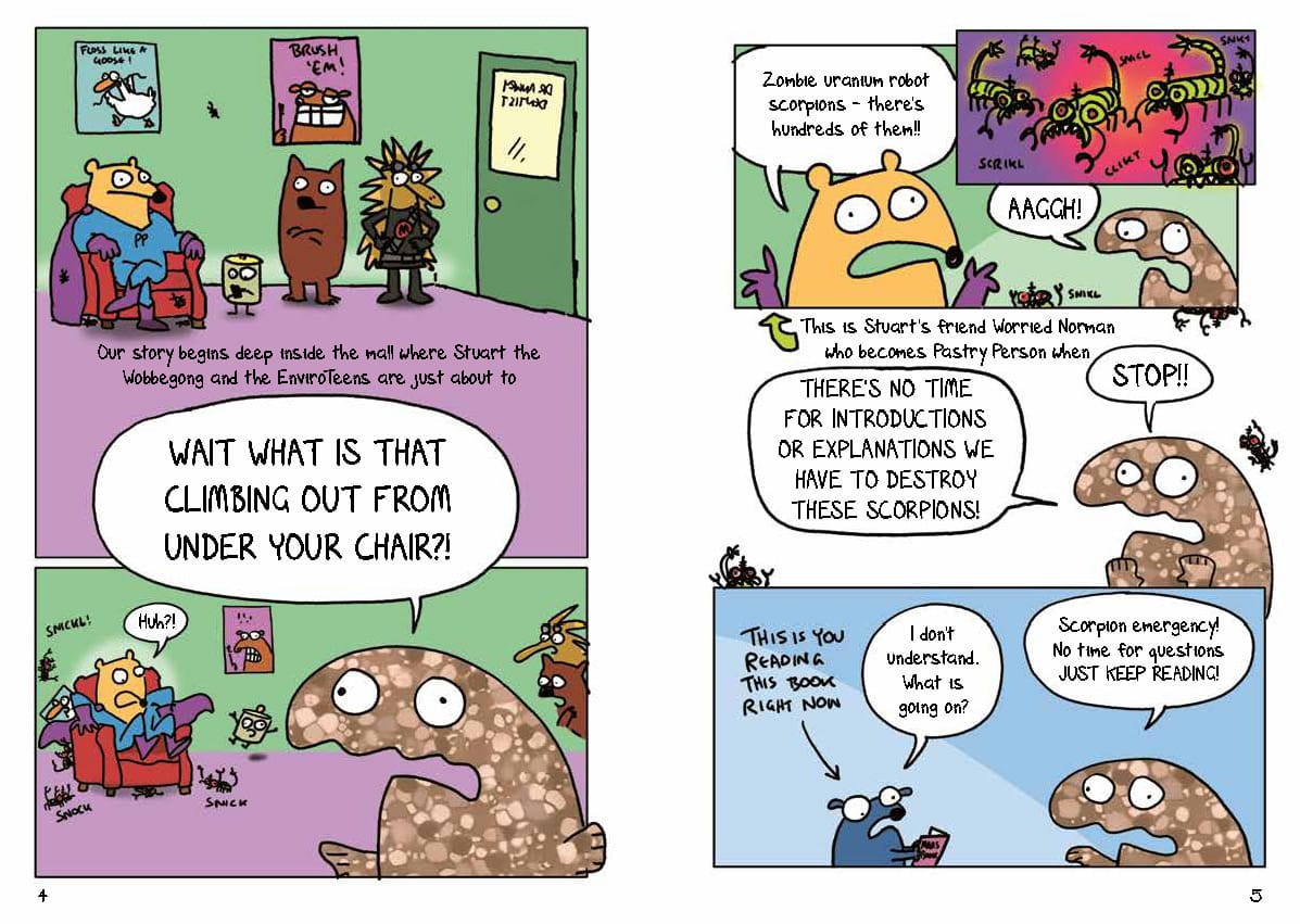 A Hilarious Cosmic Adventure: Read an Extract from Revenge of the Toxic ...