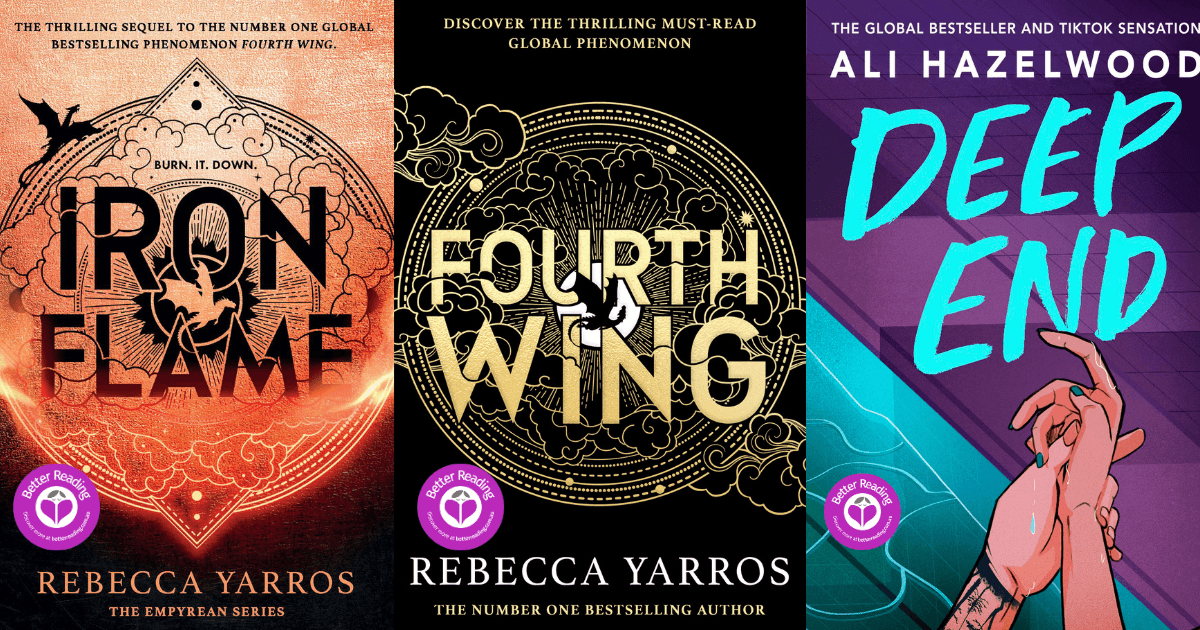 The Weekly Top 10 Fiction Bestseller List | Better Reading